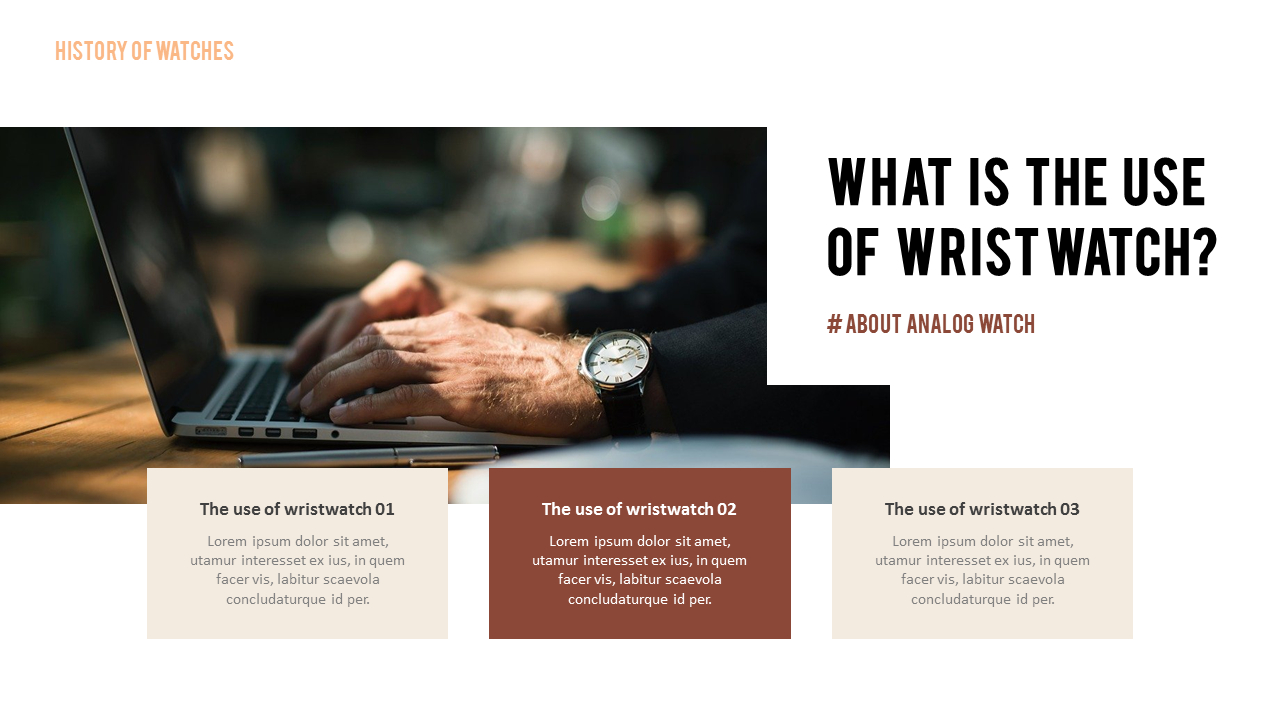 Past to present : About watch Presentation