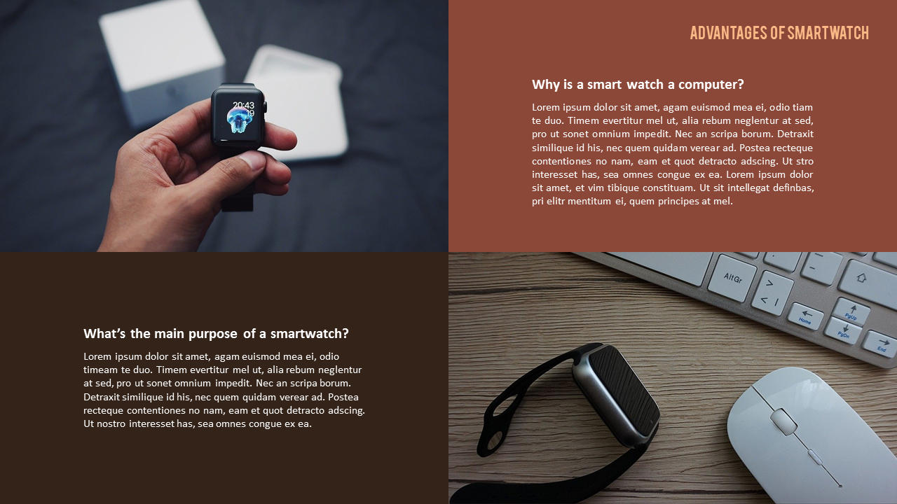 Past to present : About watch Presentation