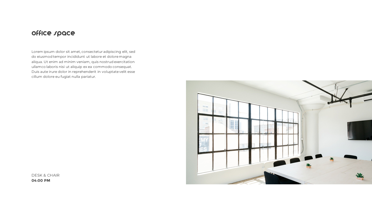 Home Interior Simple PowerPoint Template Design