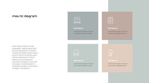 Home Interior Simple PowerPoint Template Design