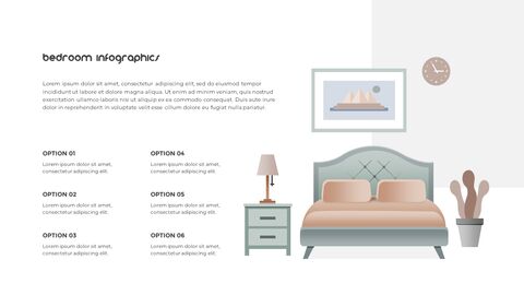 Home Interior Simple PowerPoint Template Design