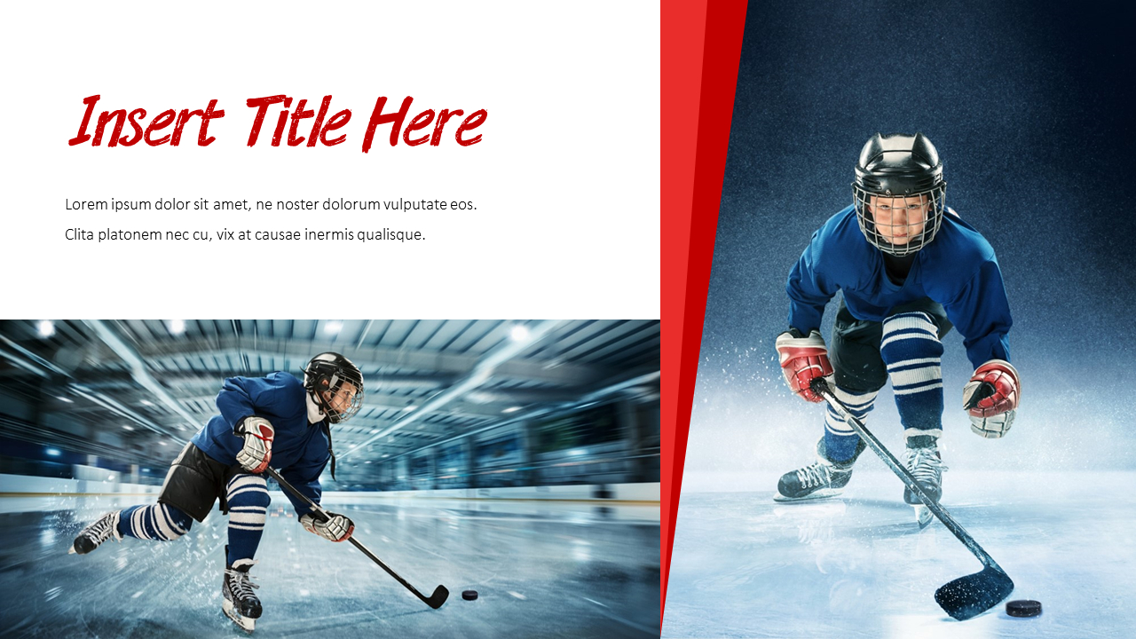 Ice Hockey PPT Business