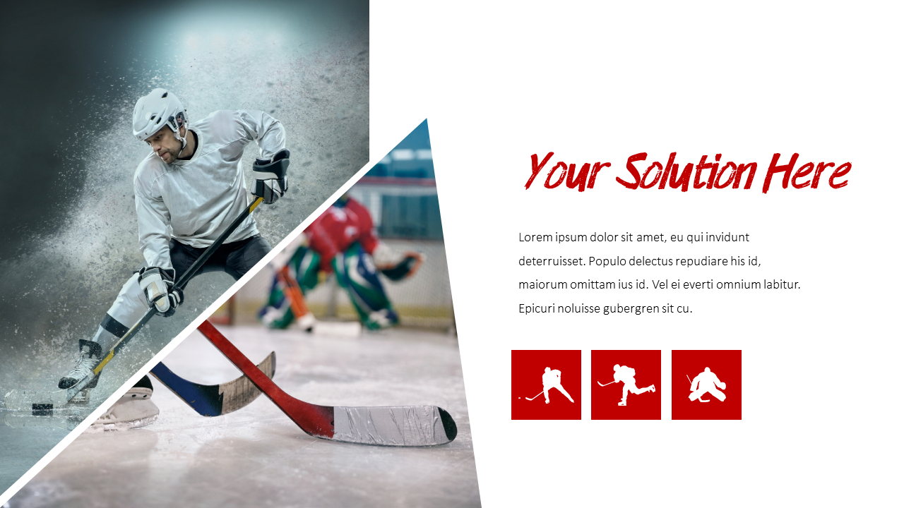 Ice Hockey PPT Business