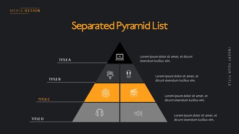 Media Simple PowerPoint Template Design