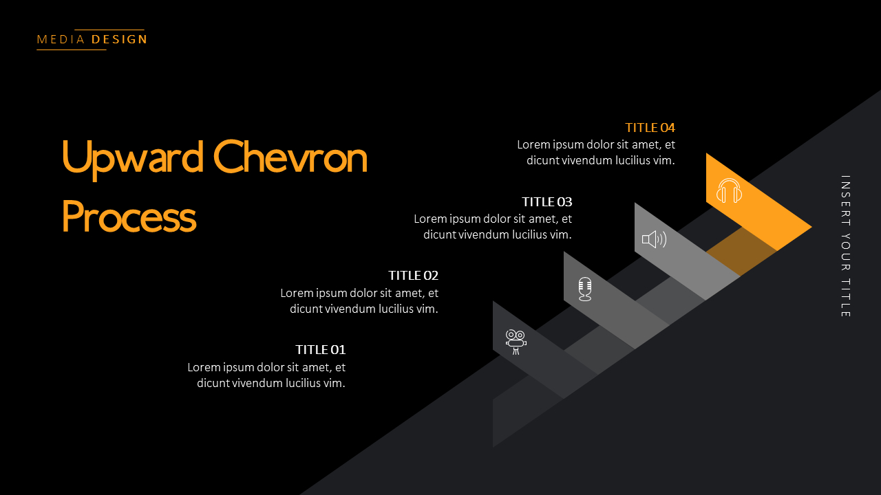 Media Simple PowerPoint Template Design