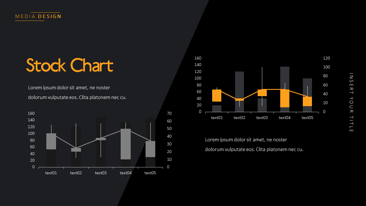 Media Simple PowerPoint Template Design