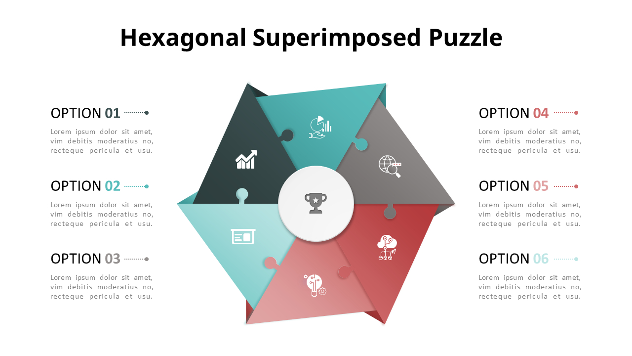 Geometric Puzzle Diagram
