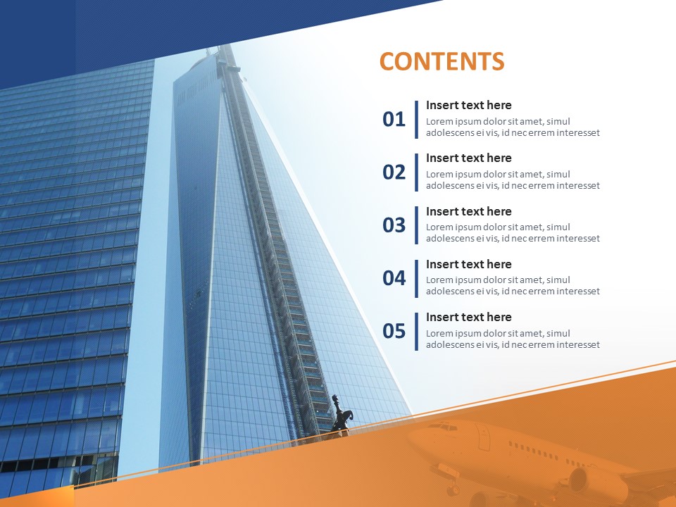 A World Trade and Global Aviation - Free Powerpoint Sample|Templates|Slides