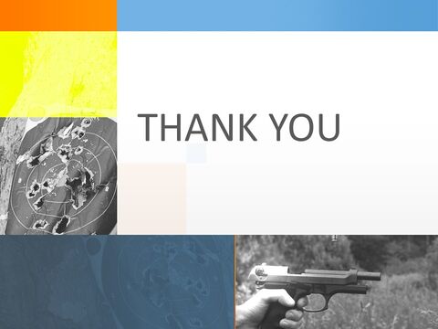 Free Powerpoint Template - Shooting Practice