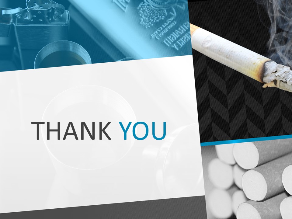 Free Powerpoint Templates Design - Smoking and Health