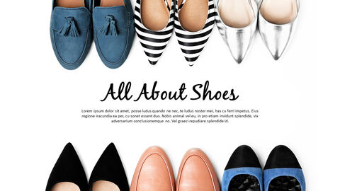All About Shoes Best PPT Templates