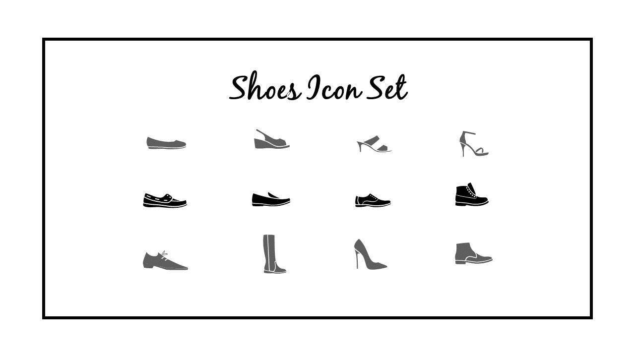 All About Shoes Best PPT Templates