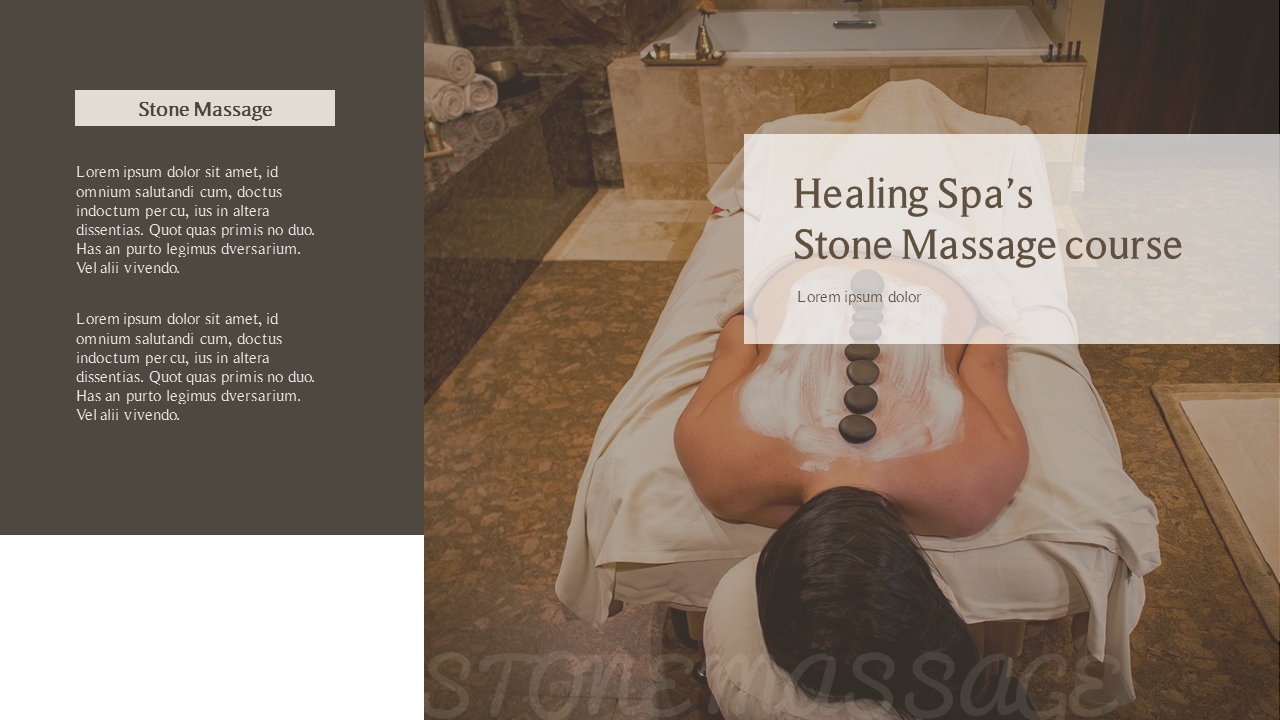 Spa curativo Las mejores plantillas PPT