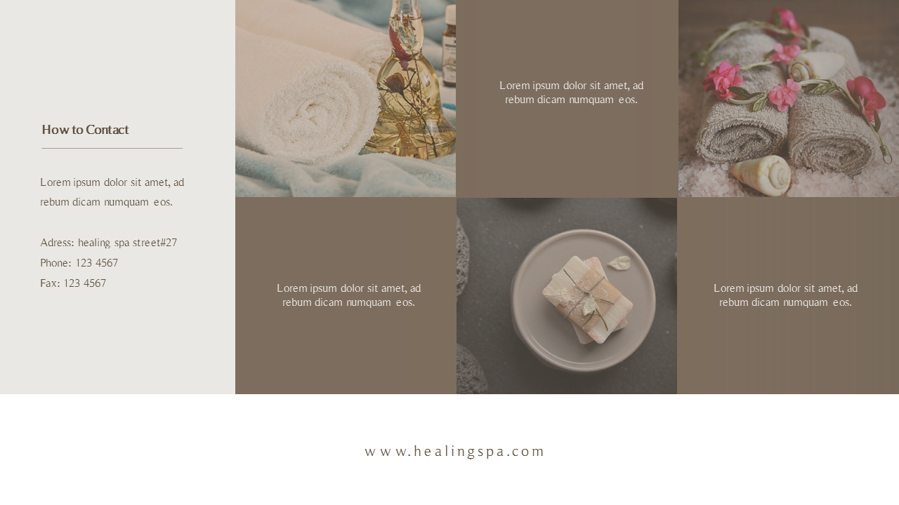 Healing Spa Best PPT Templates