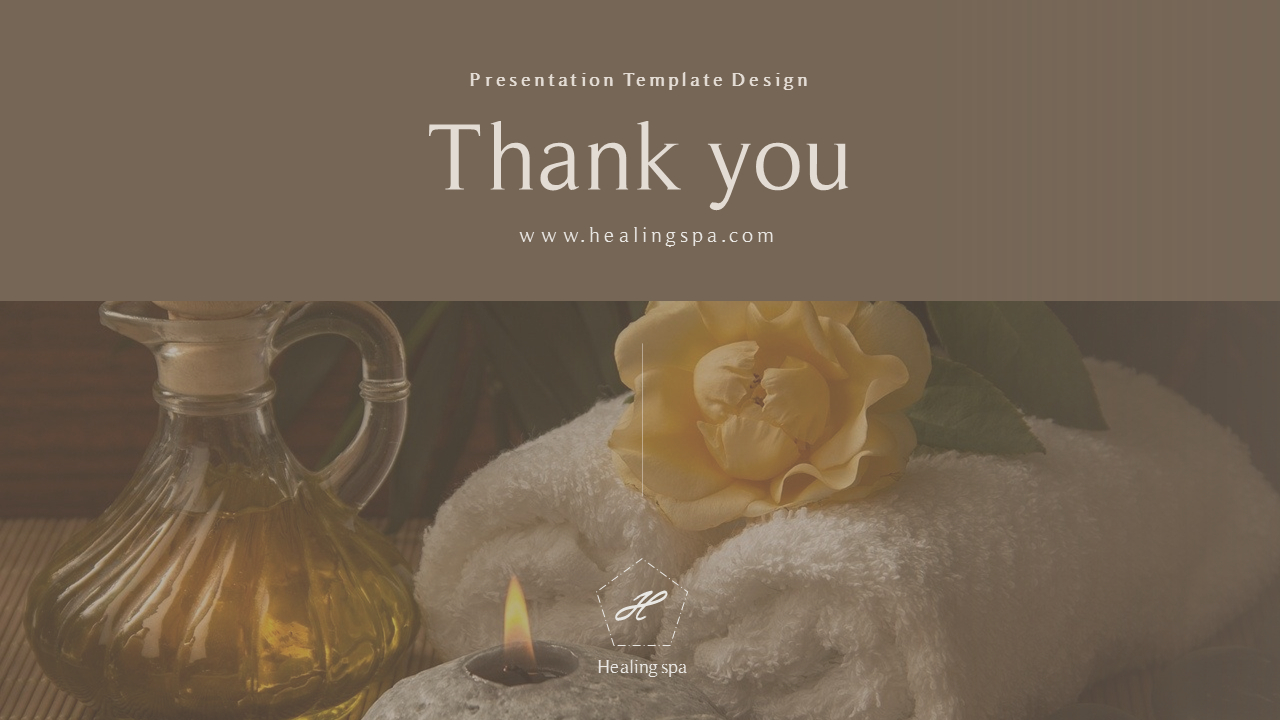 Healing Spa Best PPT Templates