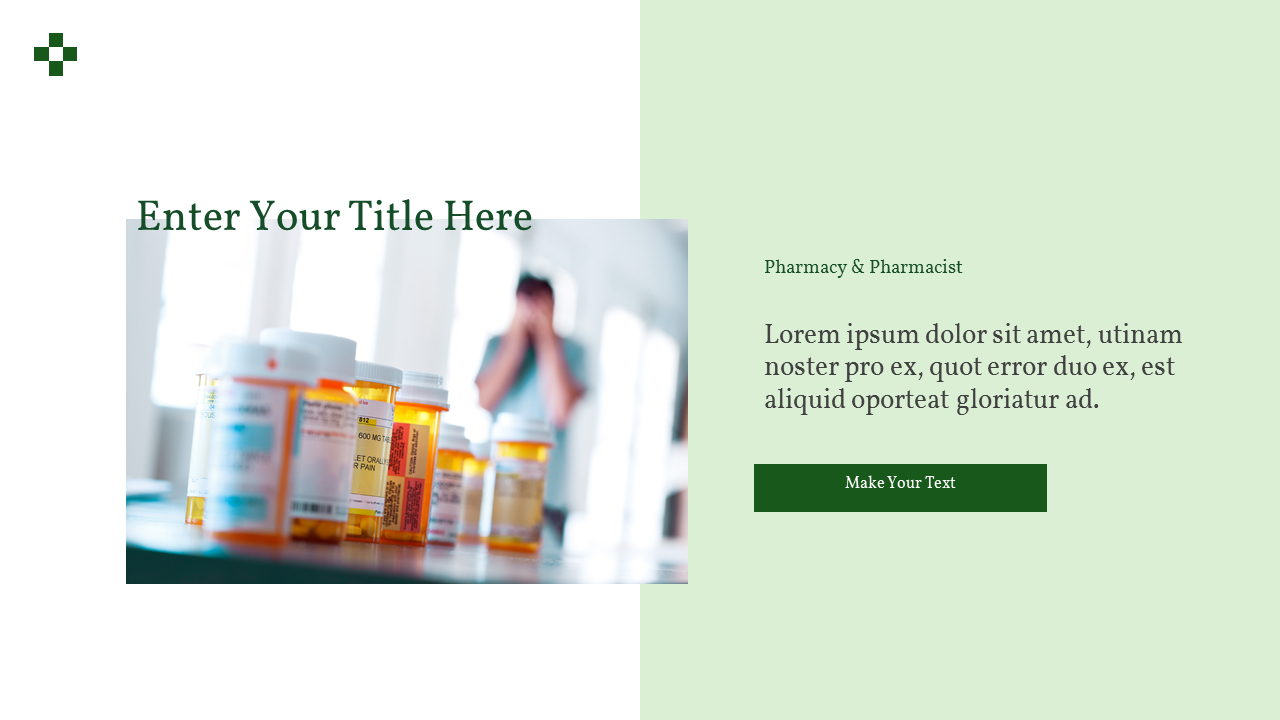 Pharmacy & Pharmacist PowerPoint deck Design