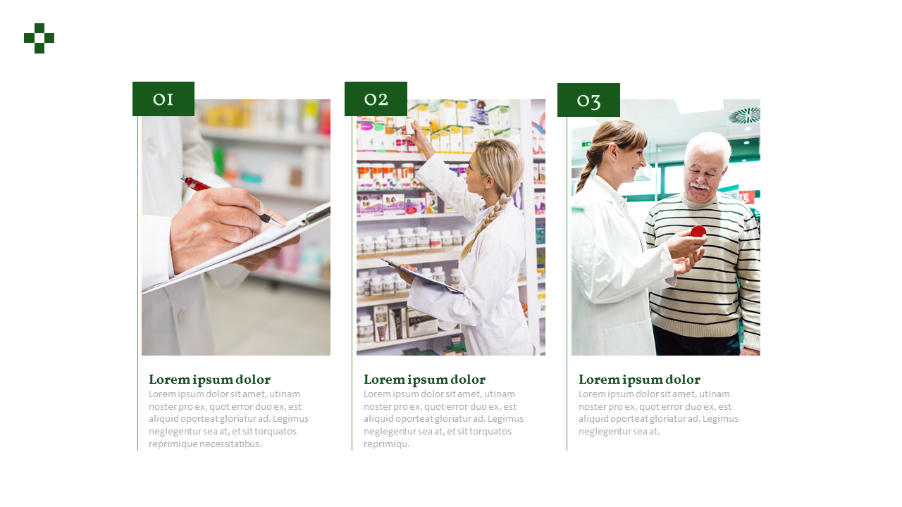 Pharmacy & Pharmacist PowerPoint deck Design