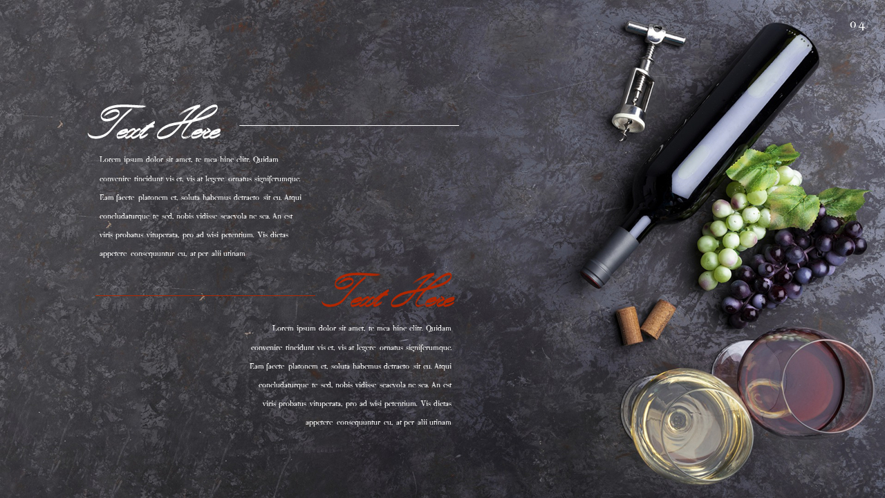 Wine Party Presentations PPT