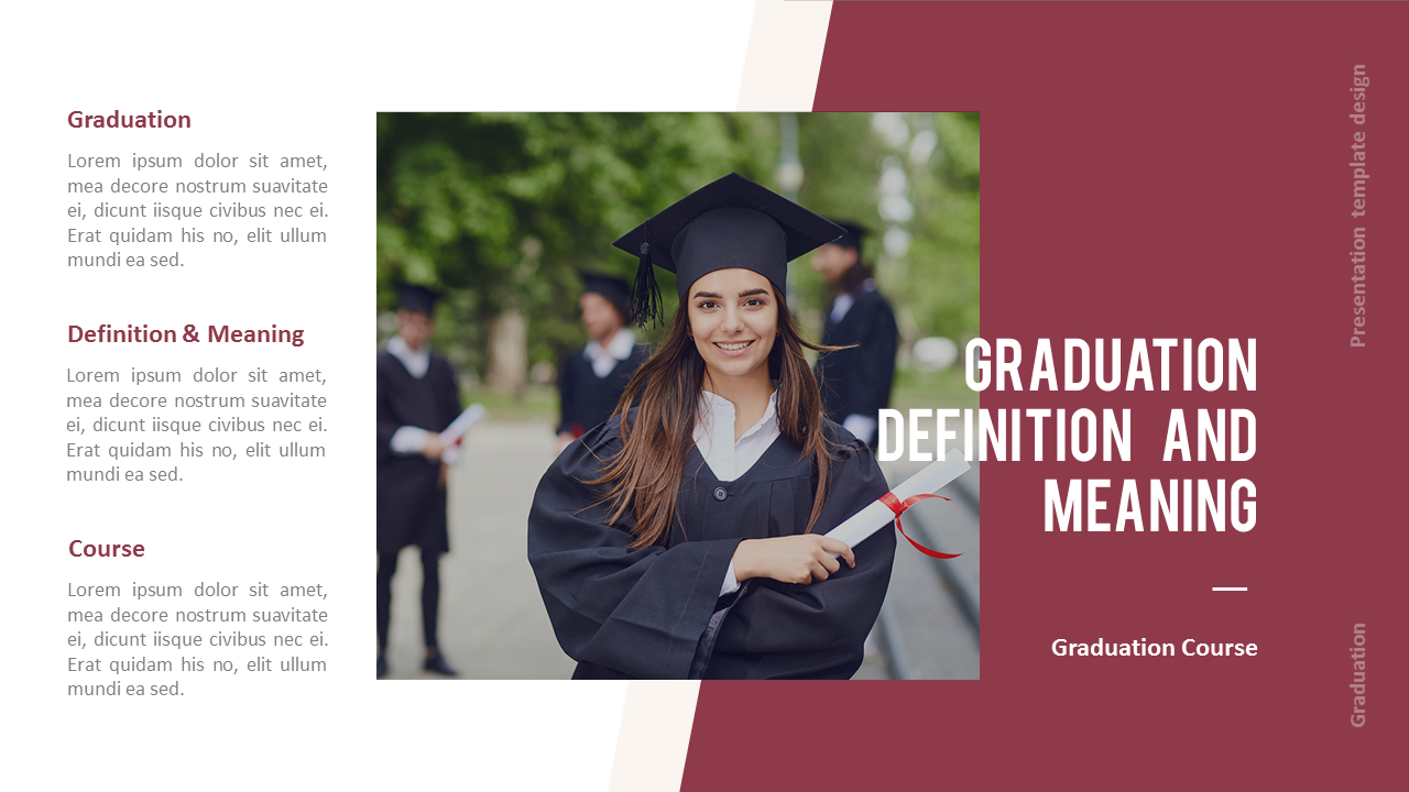 Graduation ceremony Presentation PowerPoint Templates Design