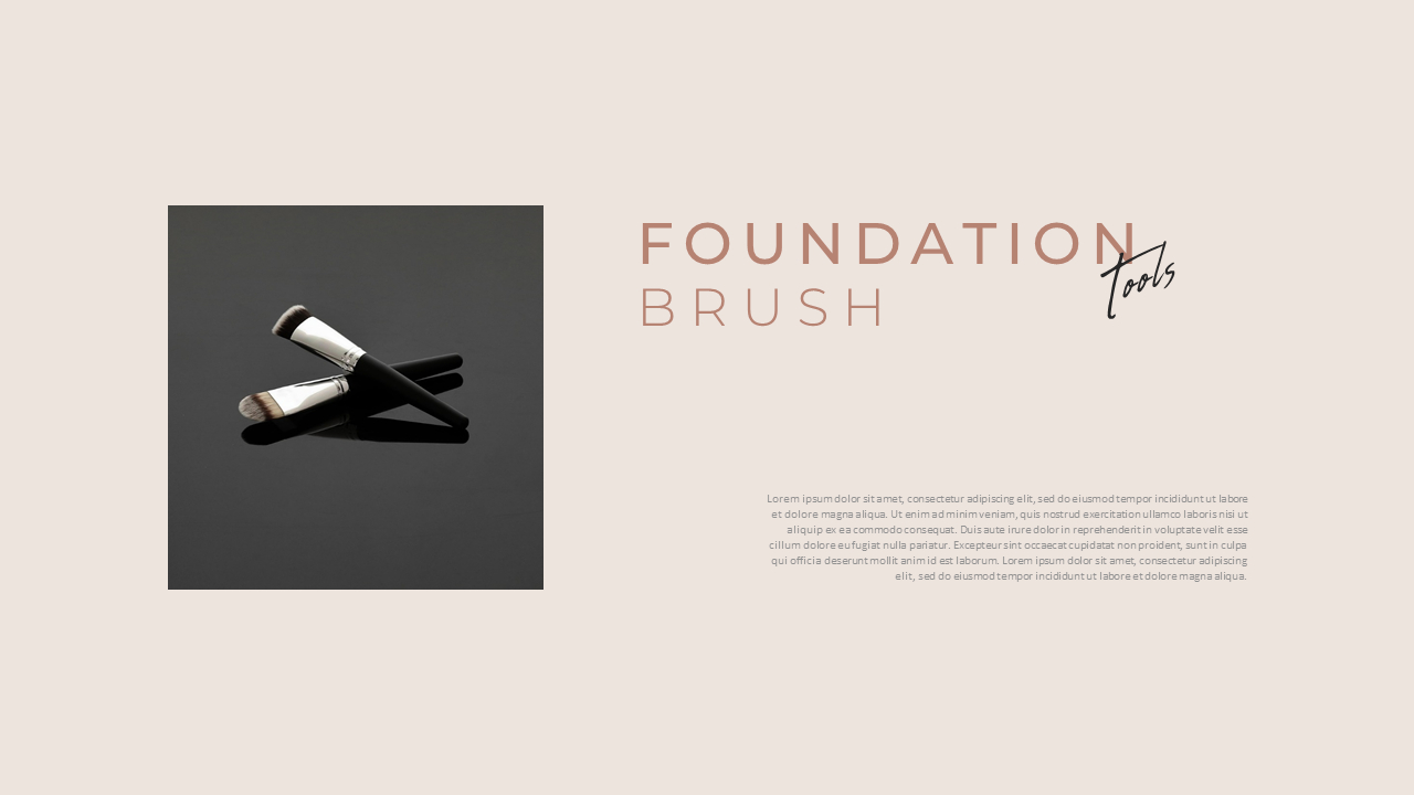 Makeup Special Ppt Templates Design