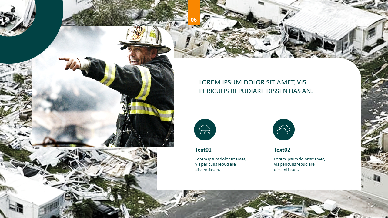 Natural Disasters PPT Background Images