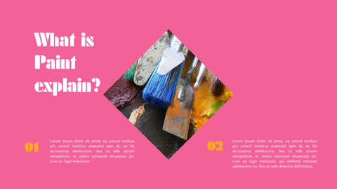 Paint, painter PowerPoint Presentation Slides