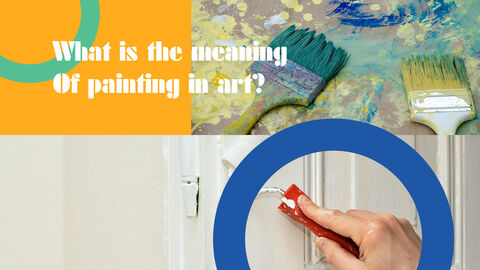 Paint, painter PowerPoint Presentation Slides