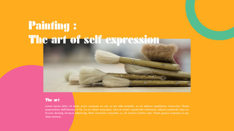 Paint, painter PowerPoint Presentation Slides