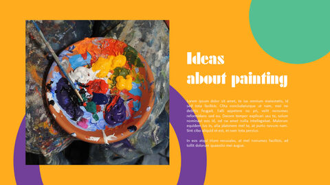Paint, painter PowerPoint Presentation Slides