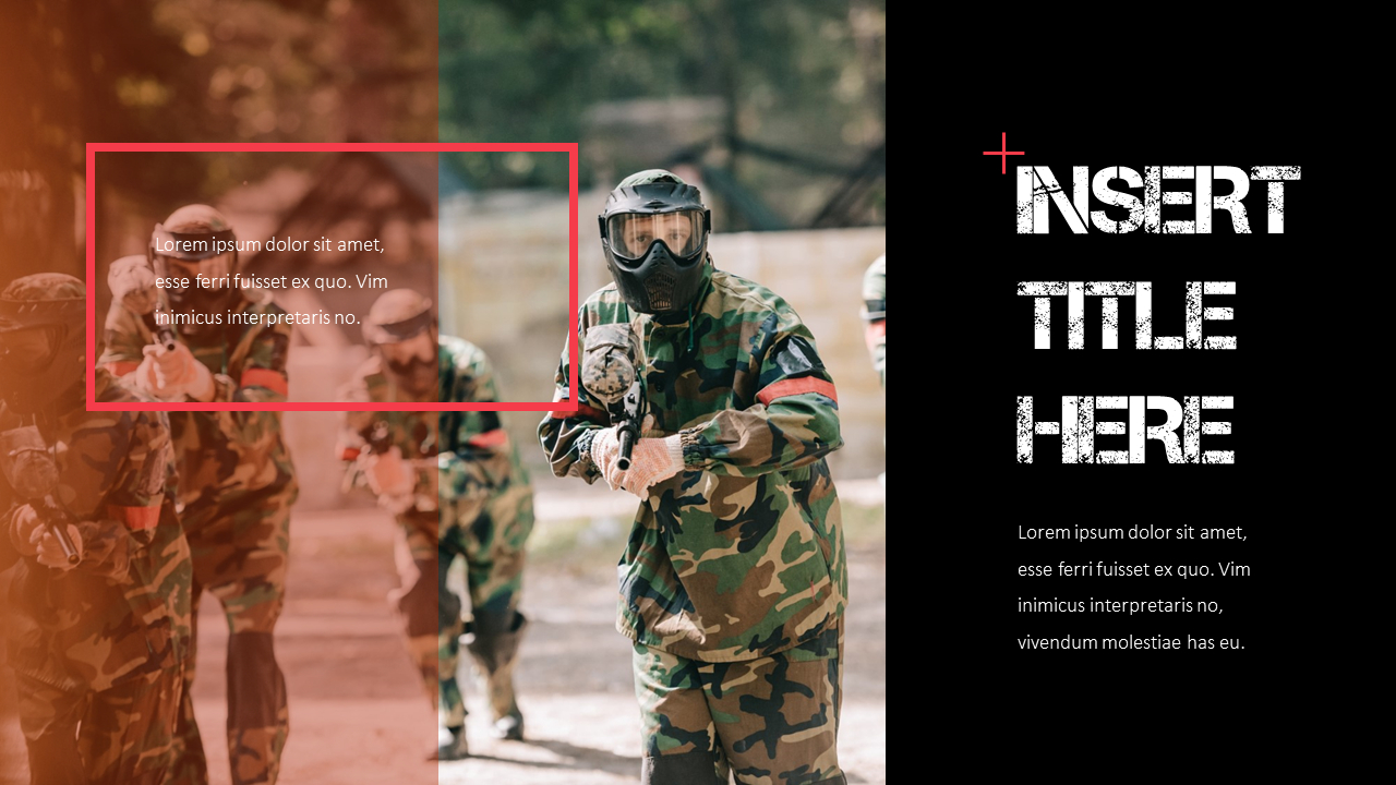 Paintball Best PowerPoint Templates