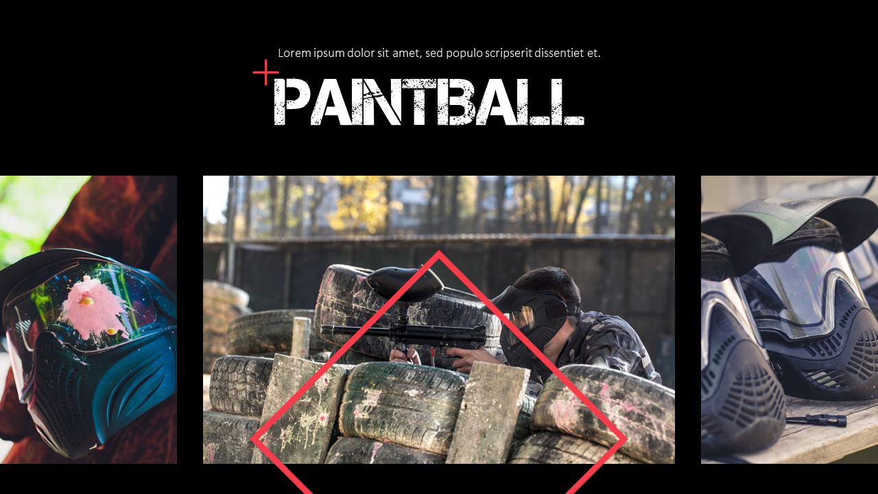 Paintball Best PowerPoint Templates