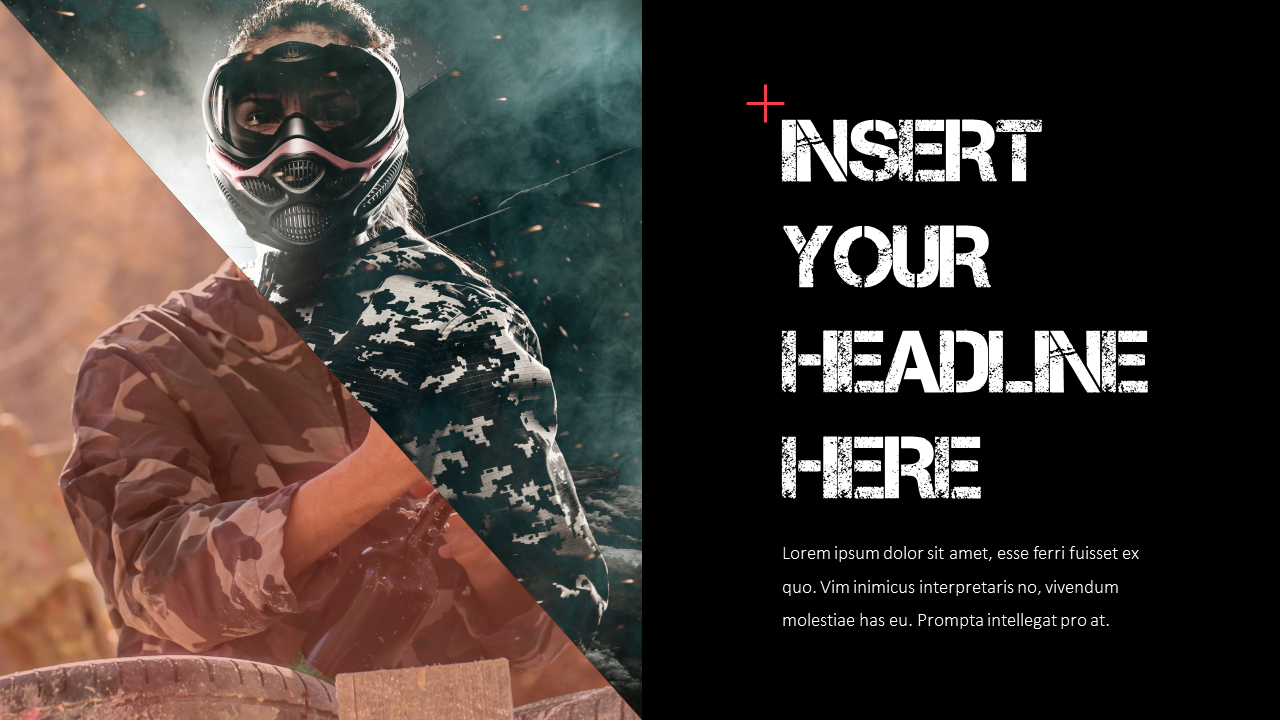 Paintball Best PowerPoint Templates