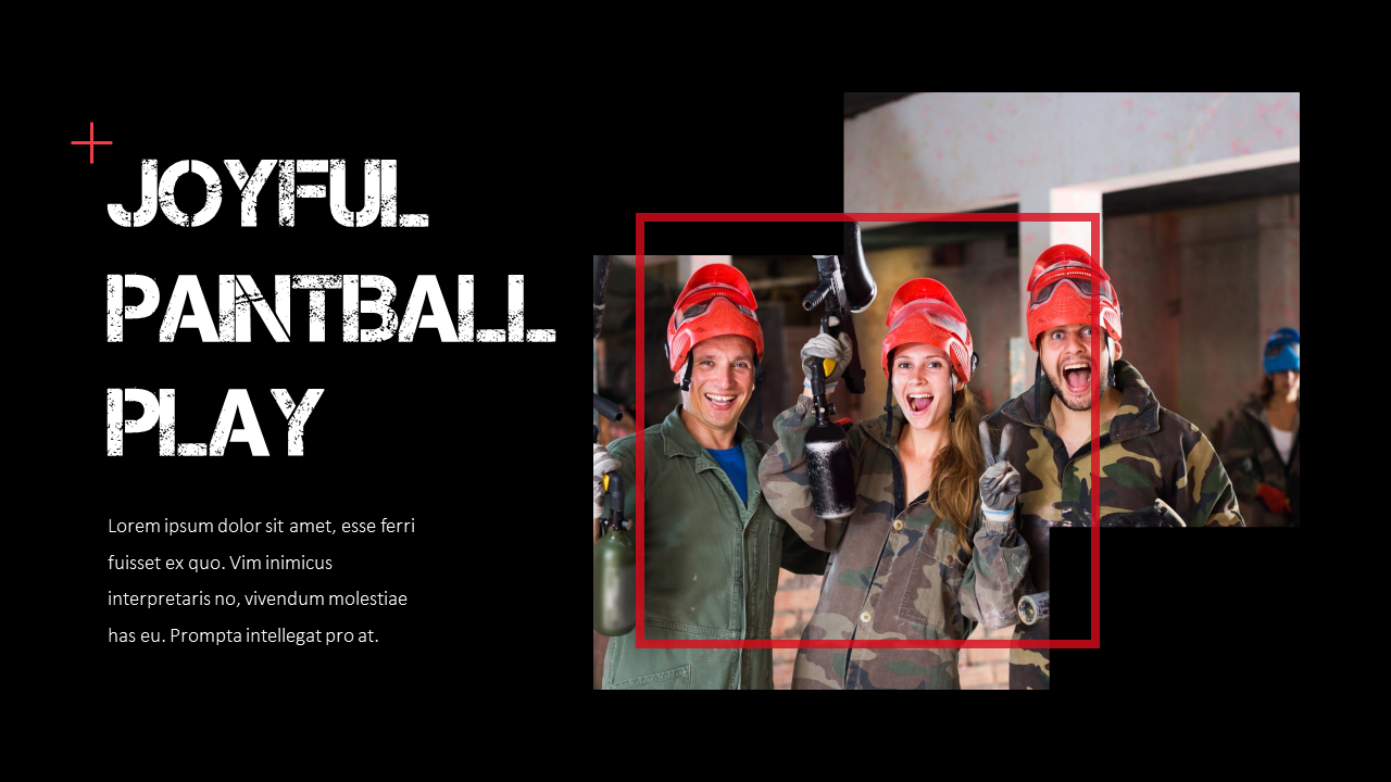 Paintball Best PowerPoint Templates