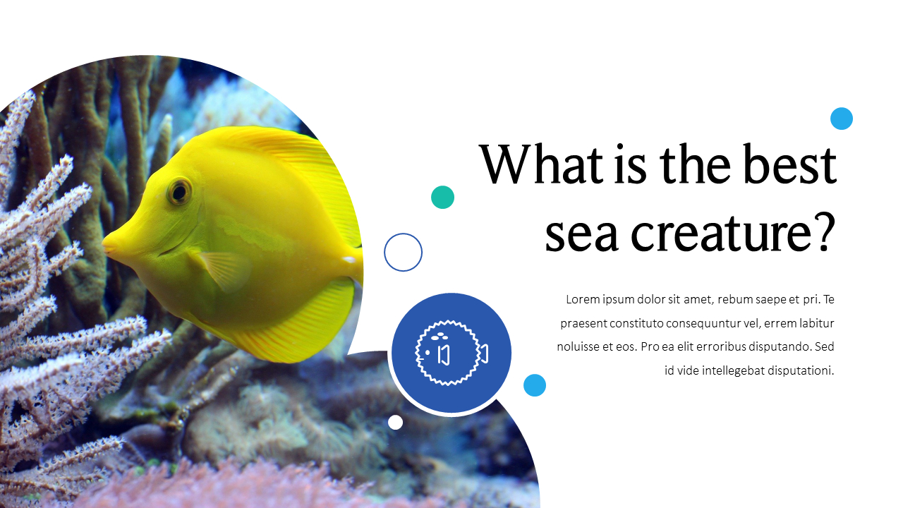 Sea Creatures Templates for PowerPoint