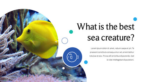 Sea Creatures Templates for PowerPoint