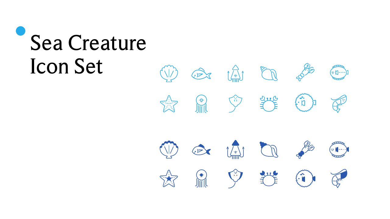 Sea Creatures Templates for PowerPoint