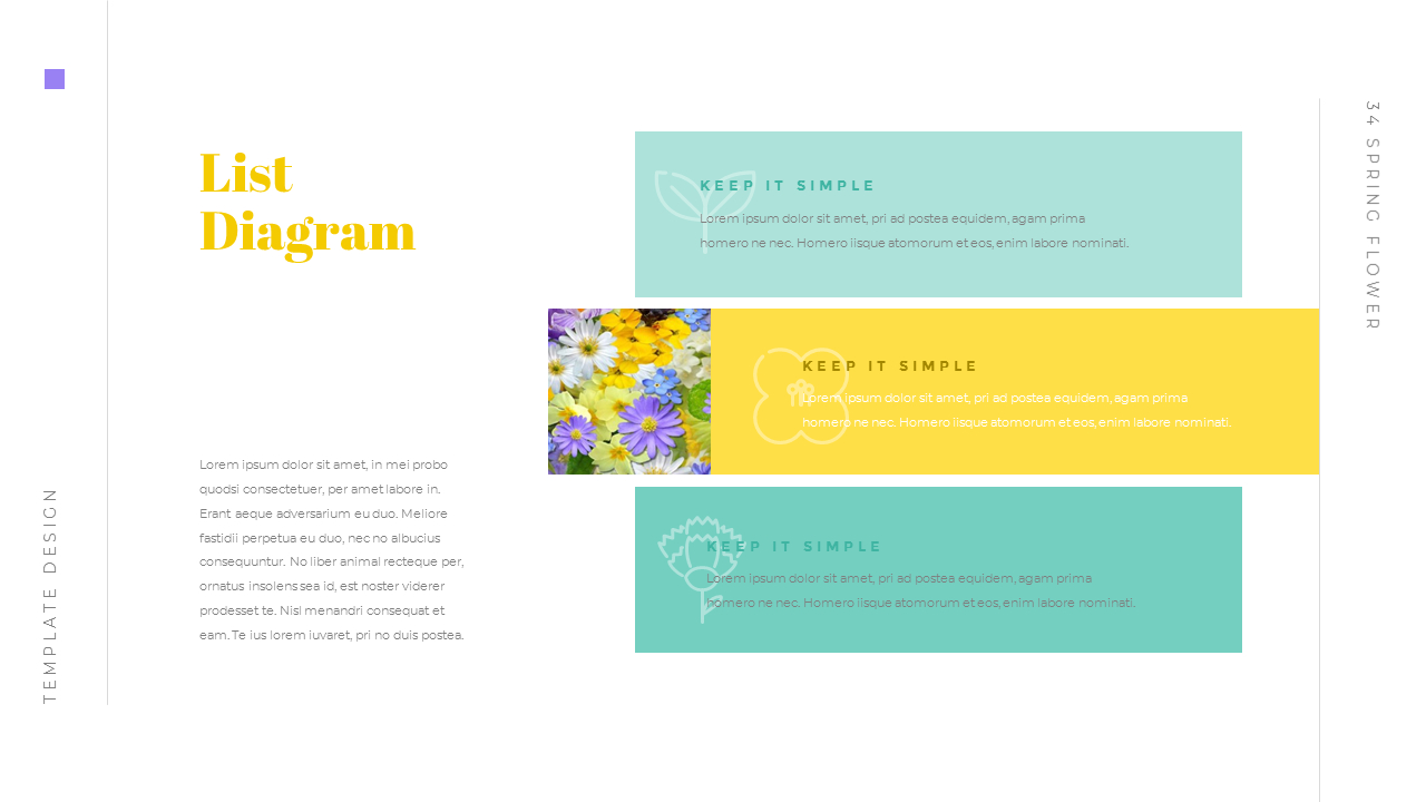 Spring Flower Business plan PPT