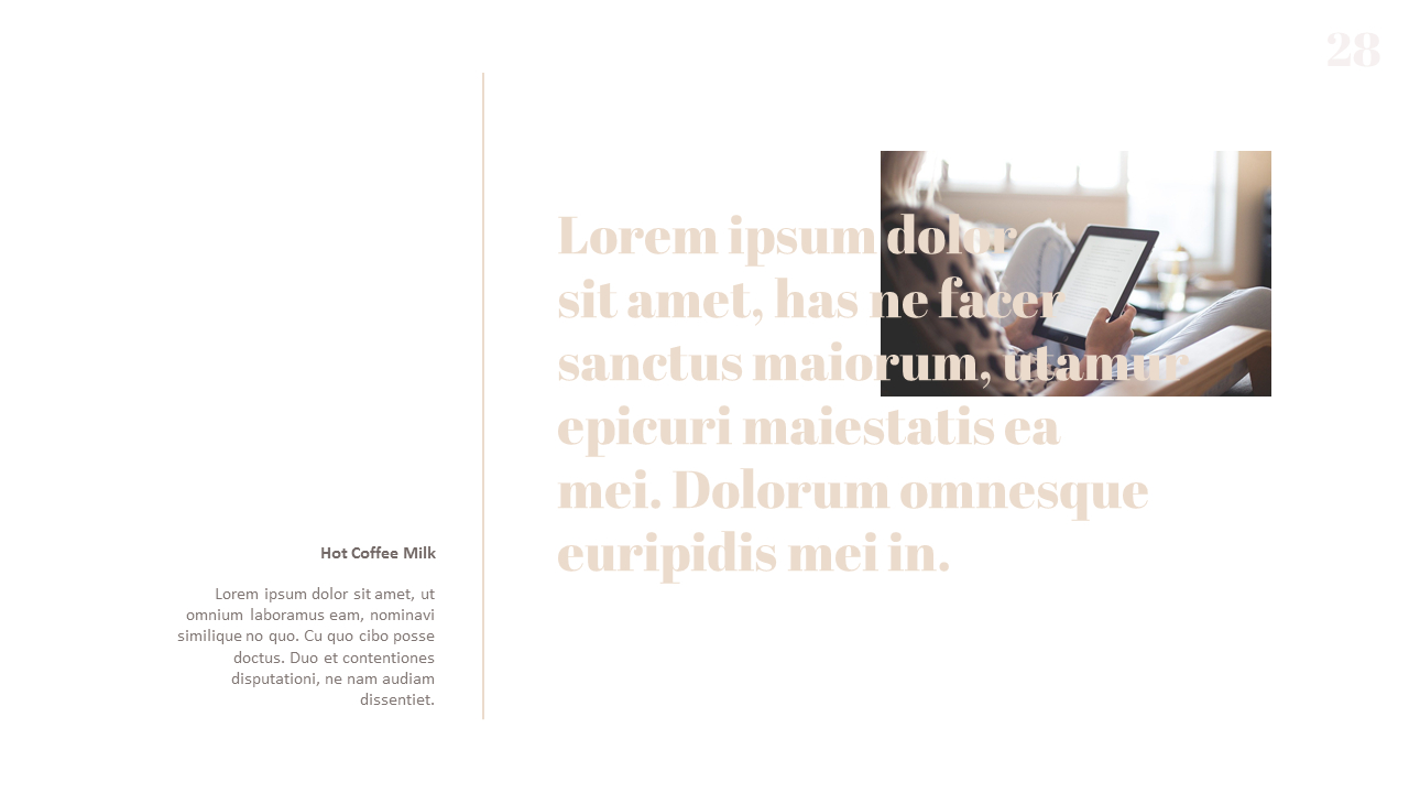 Sweet Home Caf PowerPoint Format