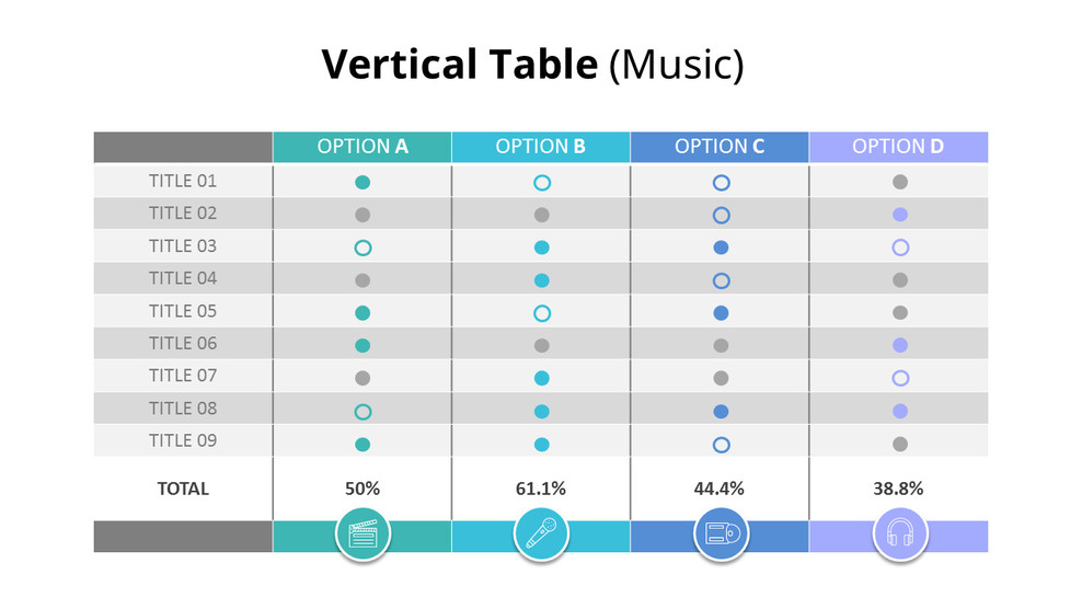 Table Design Diagram (Music)