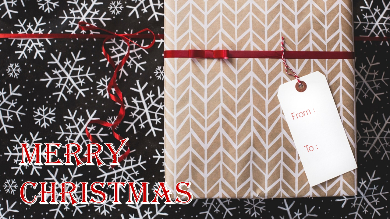 Christmas Tag Mockup Slides