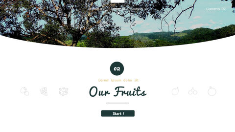 Obstfarm Präsentationsdesign