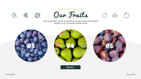 Obstfarm Präsentationsdesign