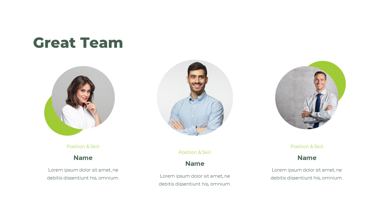 Green Business PPT PowerPoint Table of Contents