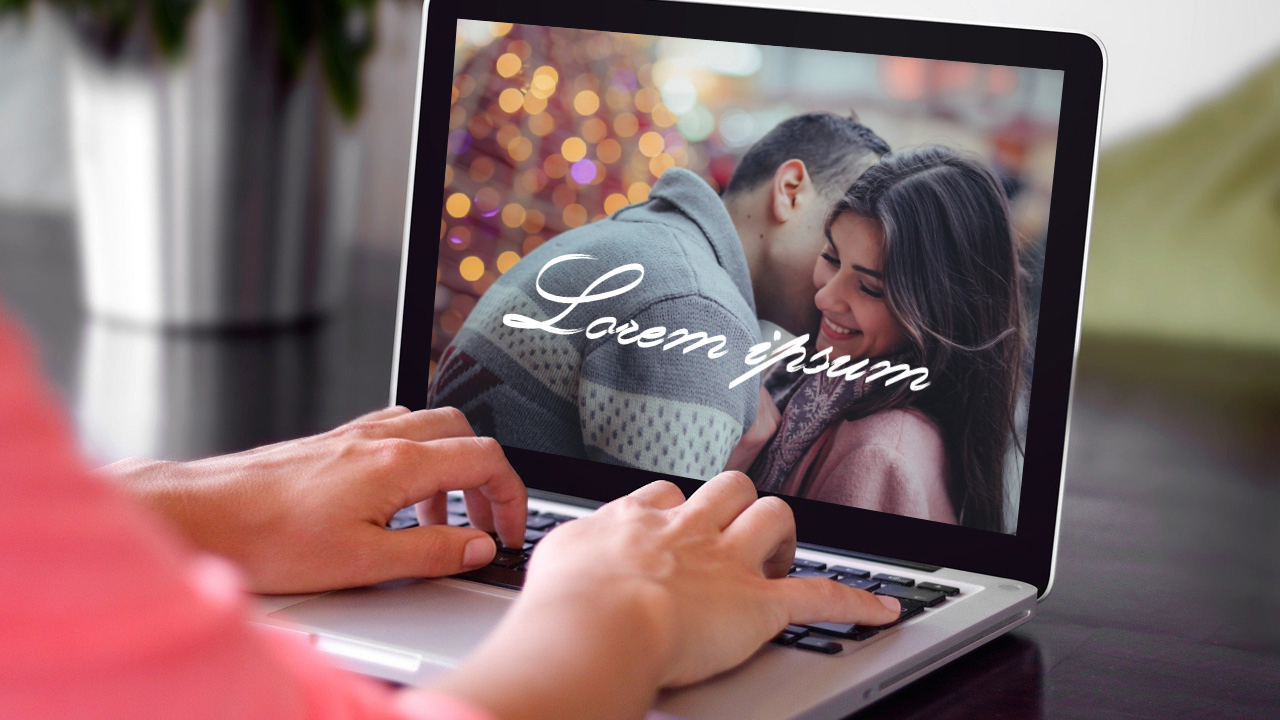 Laptop Mockup PPT Templates Design