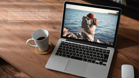 Laptop Mockup PPT Templates Design