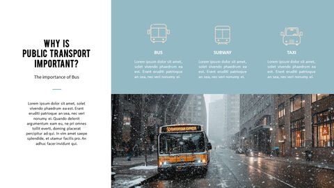 Public Transport PPT PowerPoint