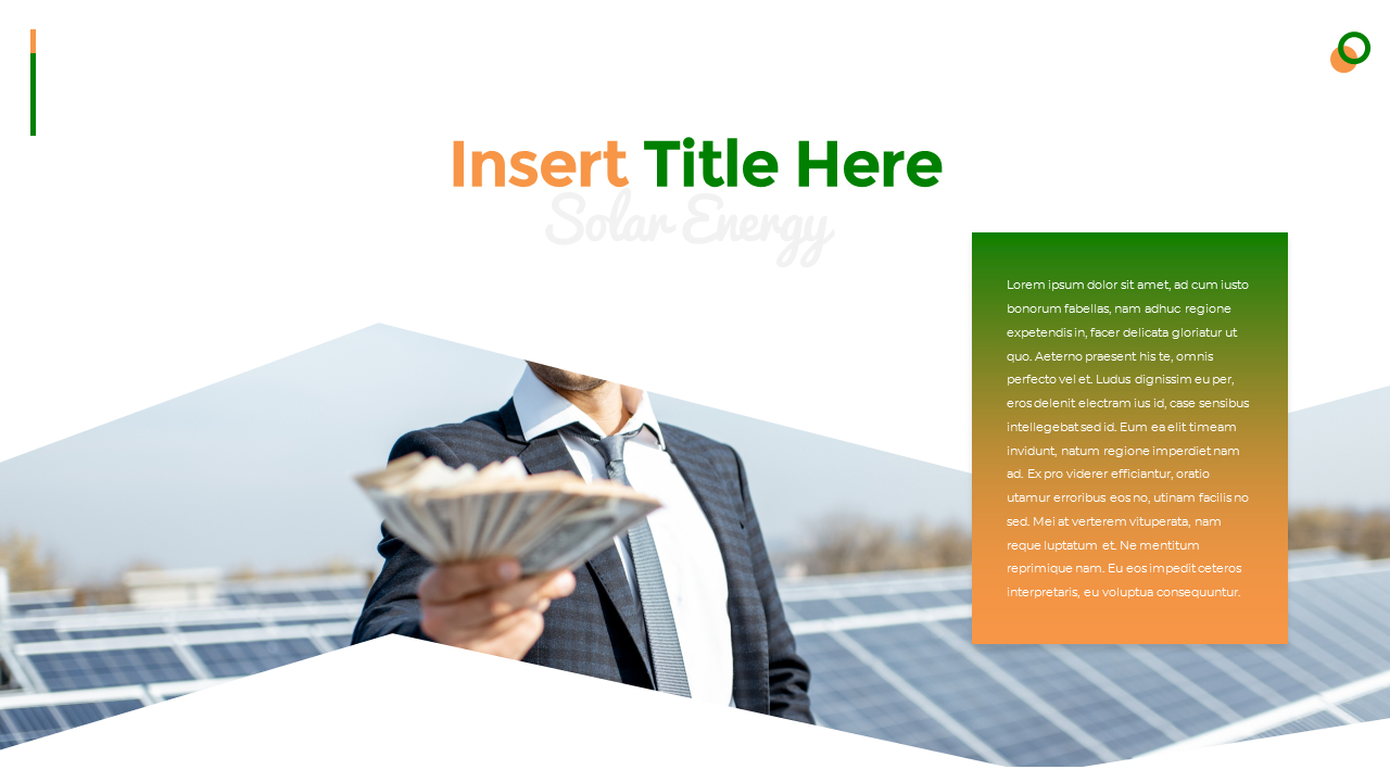 Solar Energy PPT Design