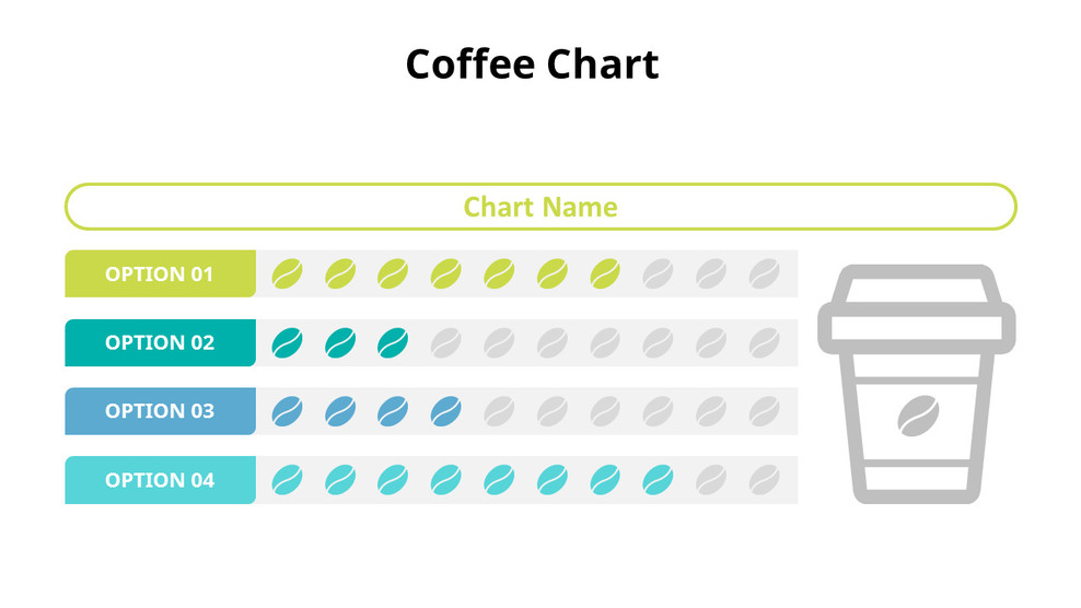 Horizontal Bar Chart Infographic Diagram