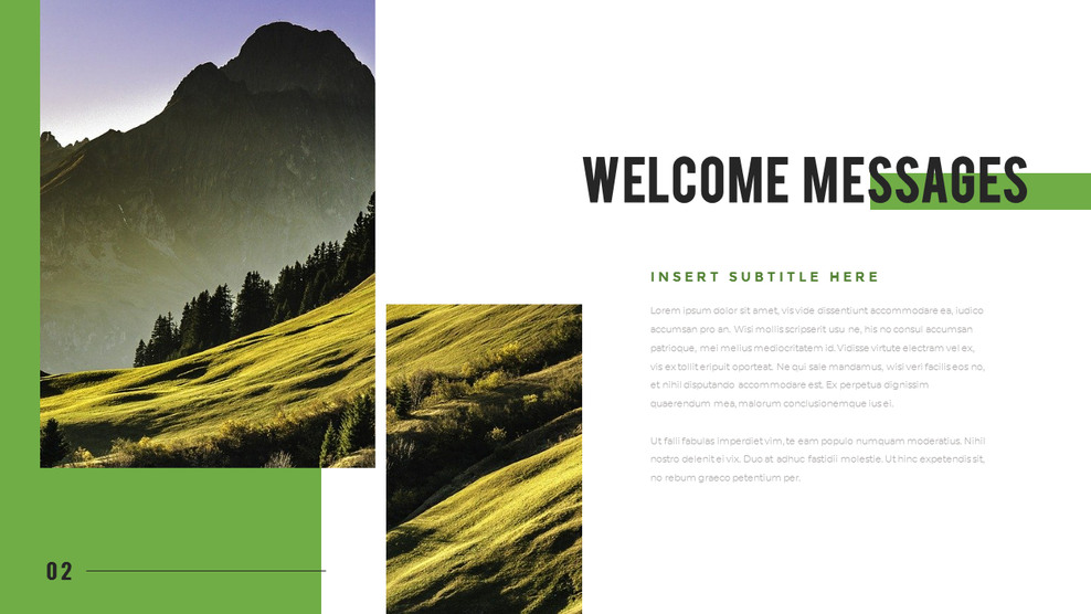 Mountain & Forest PowerPoint Templates for Presentation