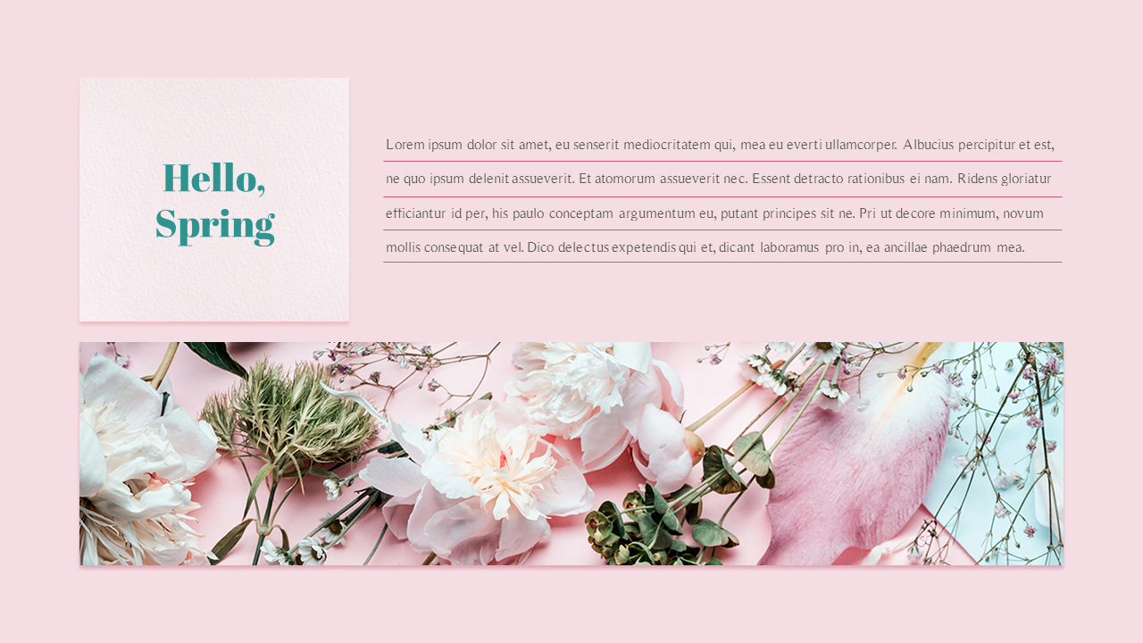 Spring Message PPT Format